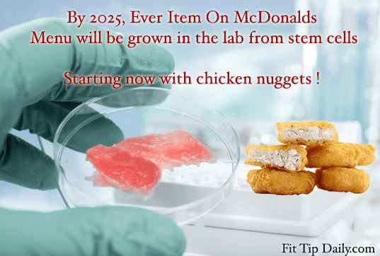 McDonalds Announces It's the First Chain to Produce Lab Grown Chicken ...